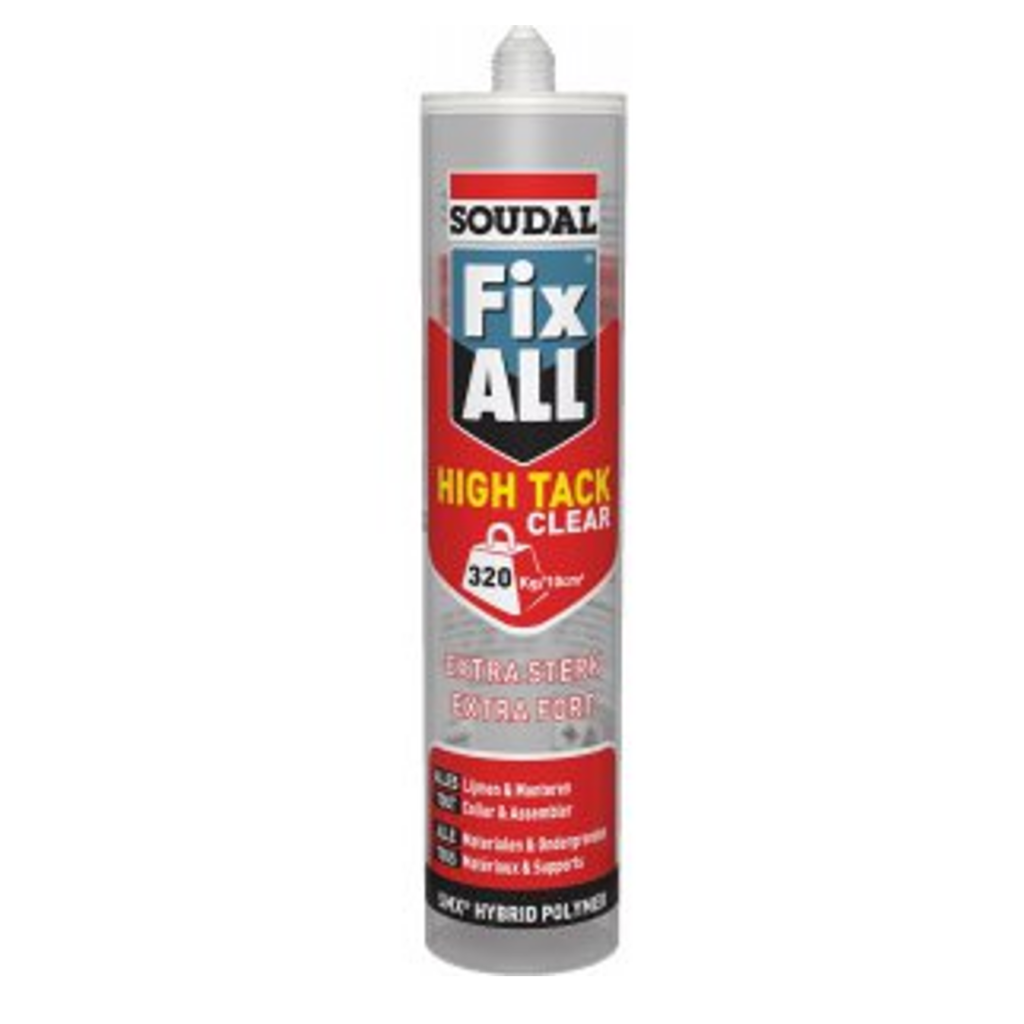 PEGAMENTO ADHRENTE BLANCO FIX ALL ULTRA TACK 290ML SOUDAL H-0760(X ...
